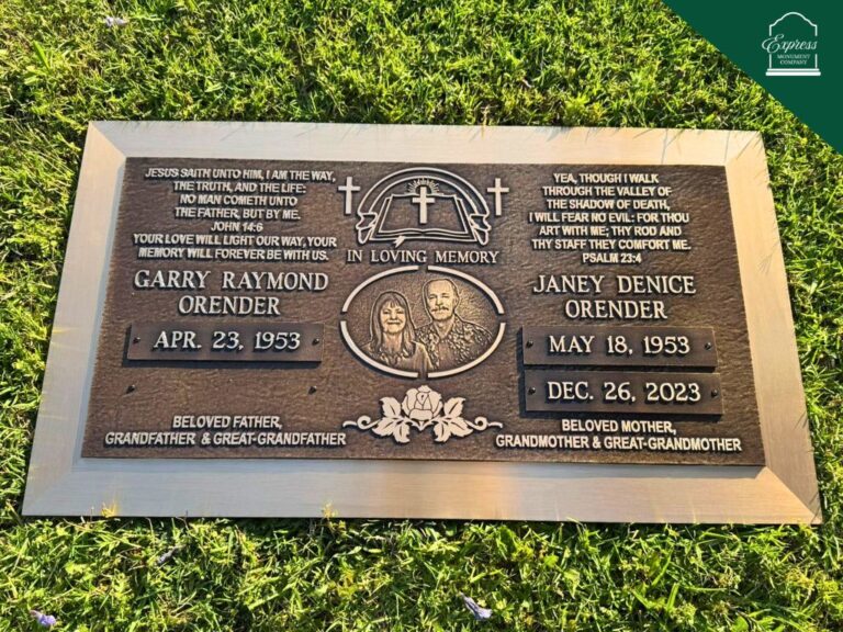 Flat Grave Markers for Couples | Designs, Costs & Buying Guide